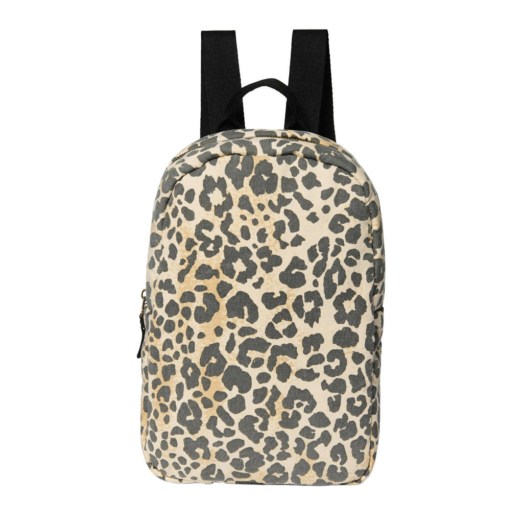 Studio Noos rugzak met panterprint bruin/zwart | wehkamp