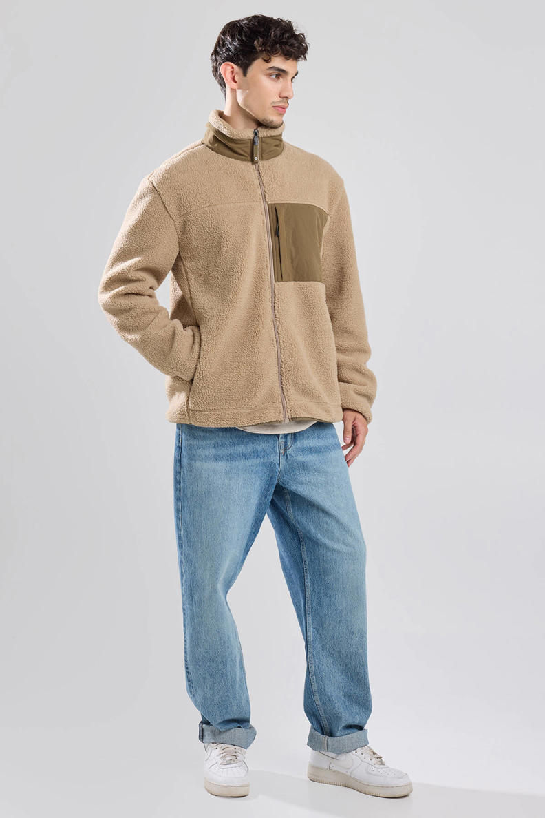 America Today teddy jas beige | wehkamp