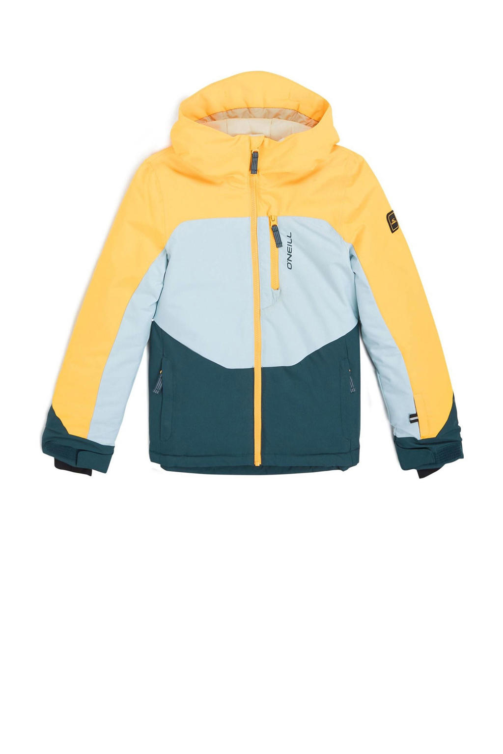 O'Neill ski-jack CARBONITE geel/lichtblauw/blauw | wehkamp