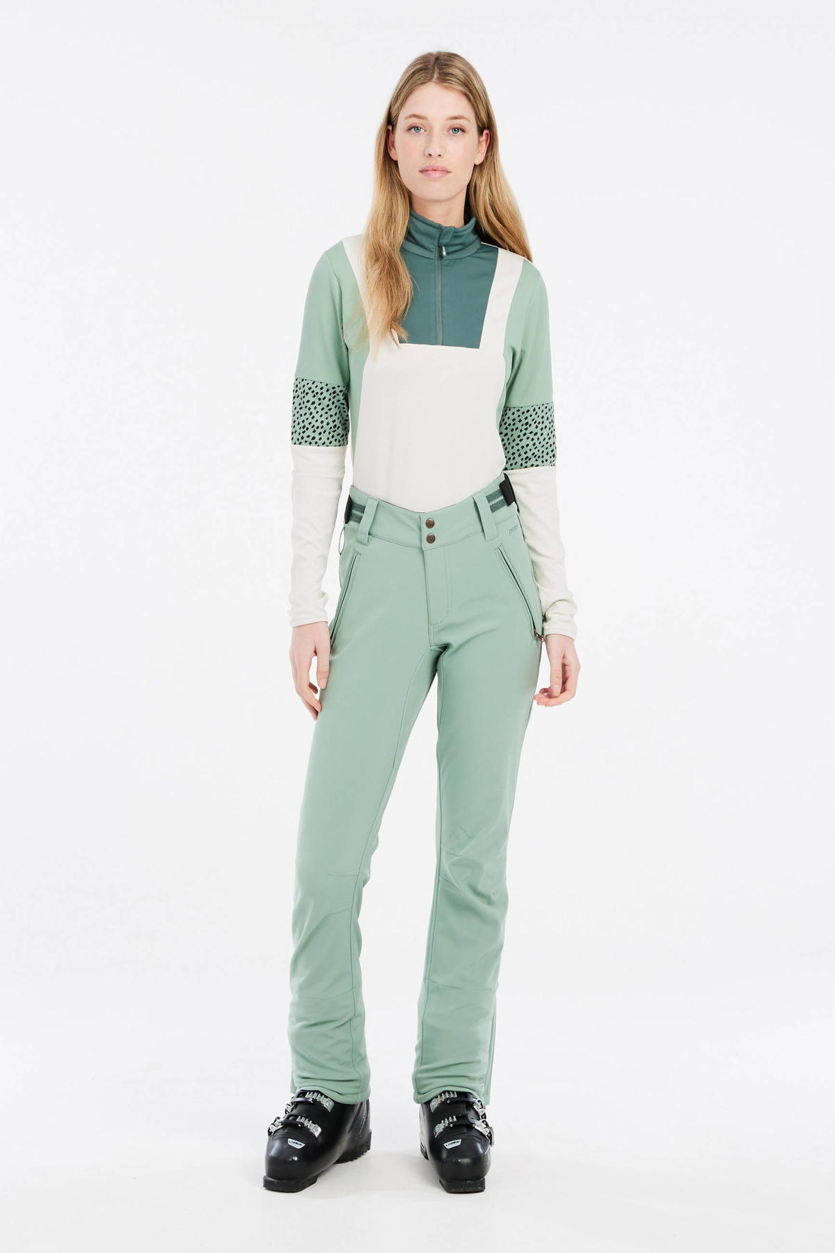 Protest skipully Morph groen/ecru | wehkamp