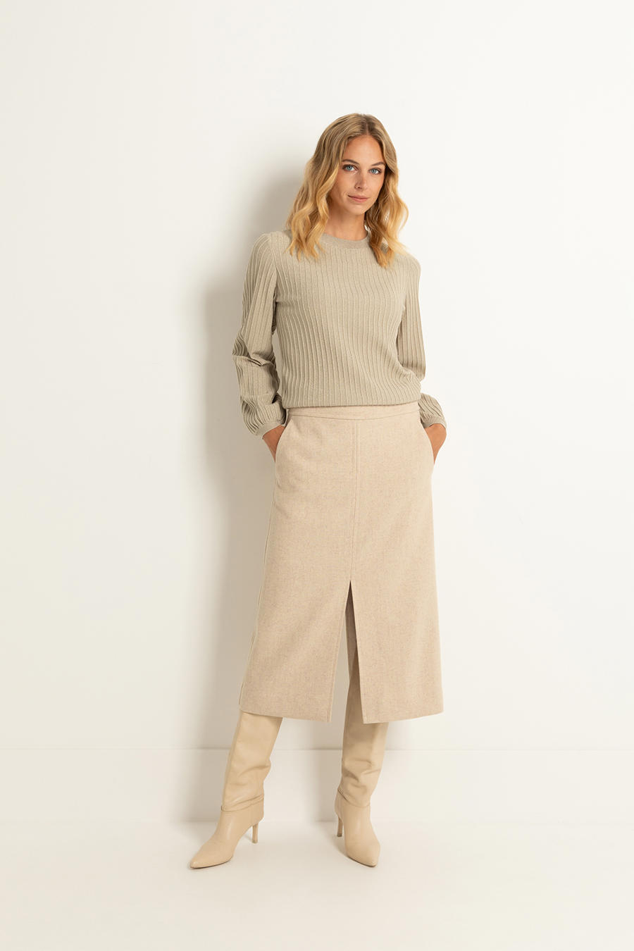 Beige rokken voor dames online kopen? | Morgen in huis | Wehkamp