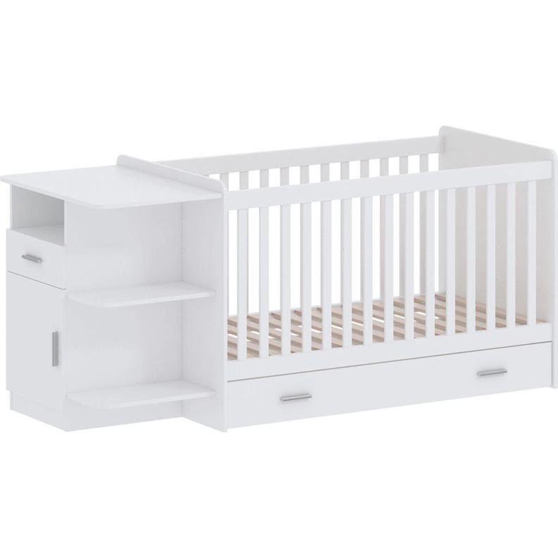 Cabino Meegroei Ledikant Met Lade Sydney Wit 70 x 140 cm | wehkamp