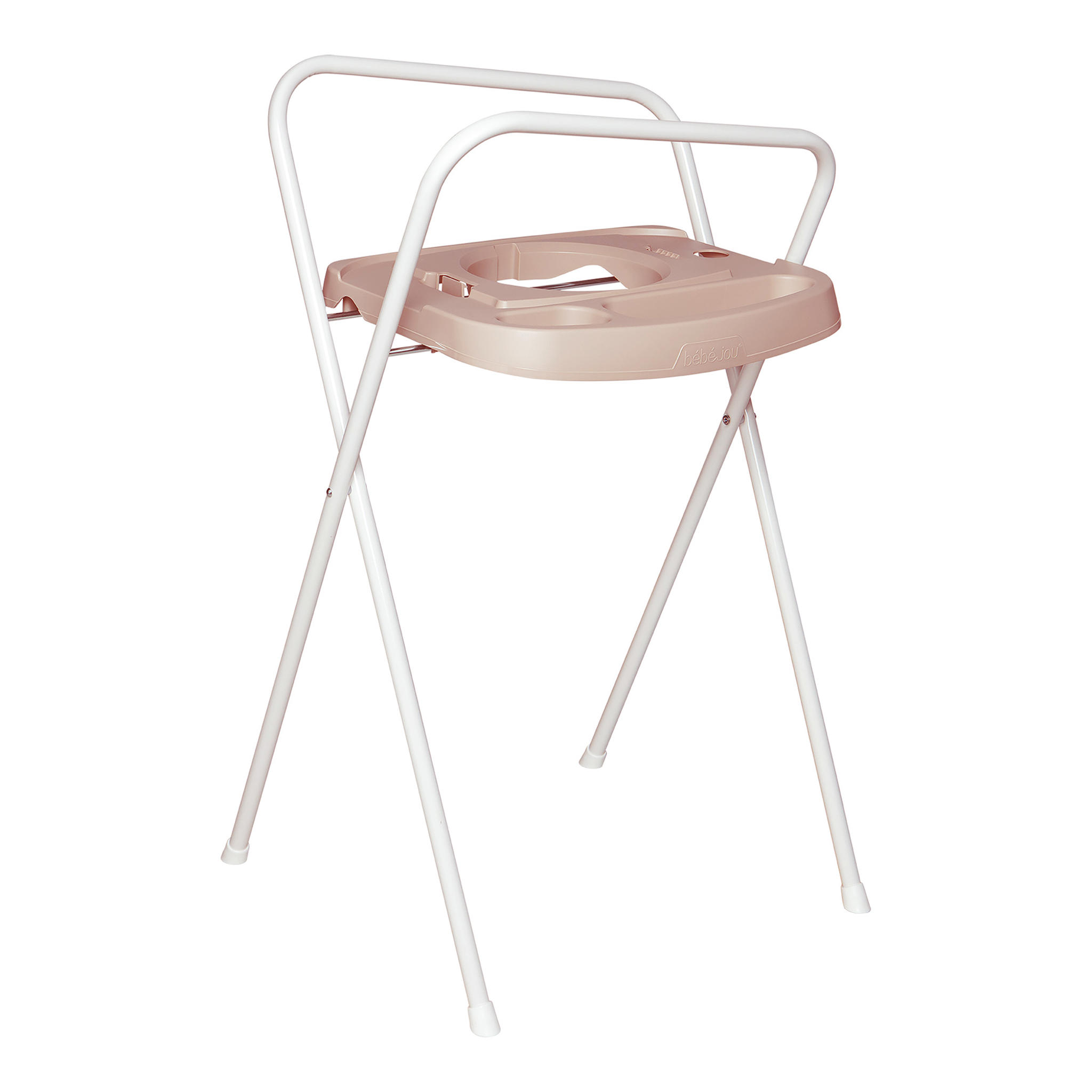 bébé-jou Badstandaard Click 103 cm Pale Pink | wehkamp