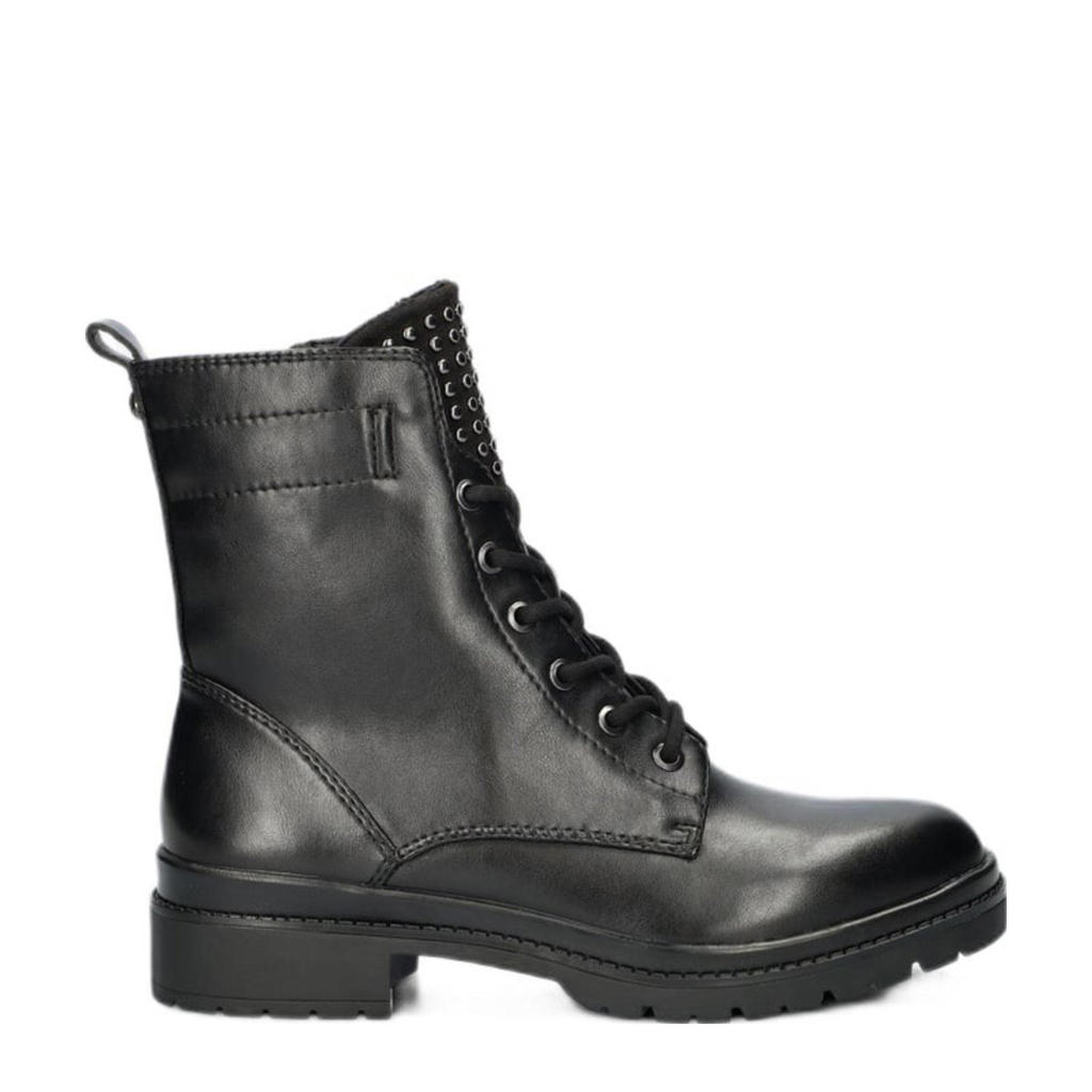 Tamaris veterboots zwart kopen? | Morgen in huis | wehkamp