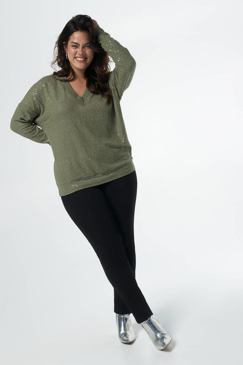 MS Mode pullover kaki kopen? | Morgen in huis | wehkamp