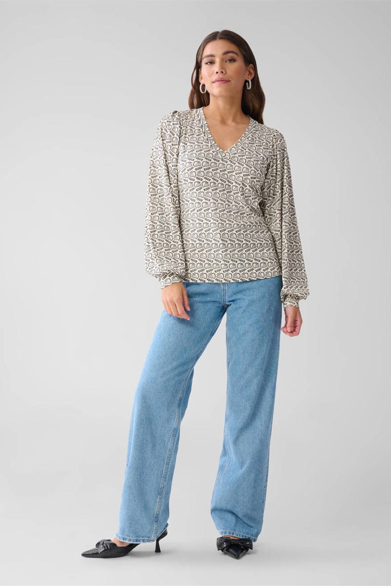 Shoeby top met hartjes ecru kopen? | Morgen in huis | wehkamp