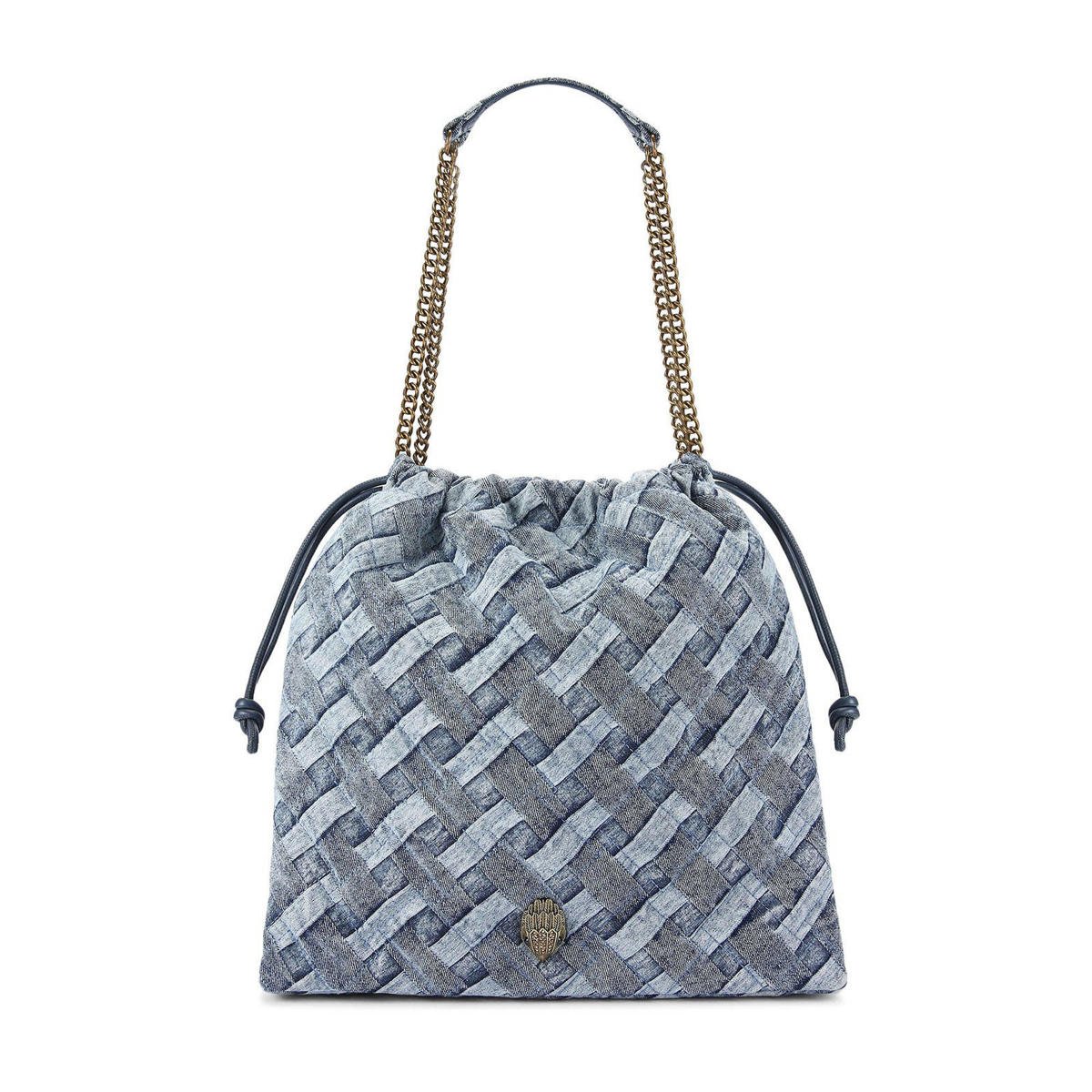 Kurt Geiger denim shopper Kensington blauw | wehkamp