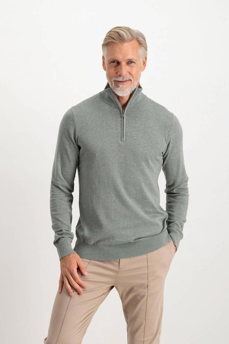 Saint Steve gebreide trui Cas groen | wehkamp