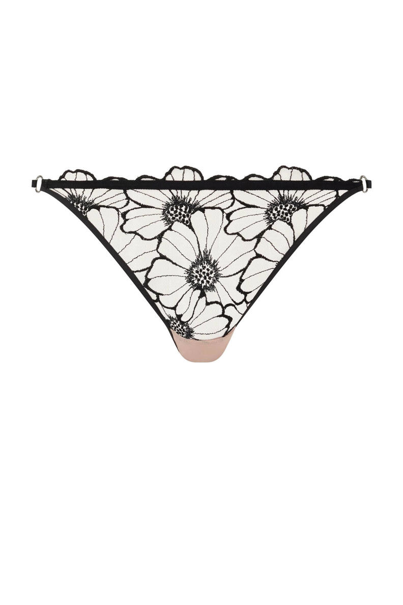 Chantelle Pulp string Lush zwart/roze | wehkamp