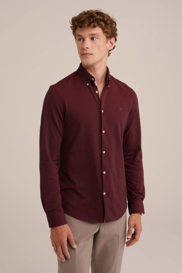 Rode overhemden voor heren online kopen? | Wehkamp