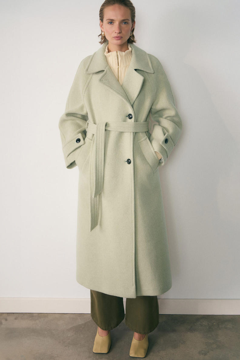 Mango manteljas beige kopen? | Morgen in huis | wehkamp