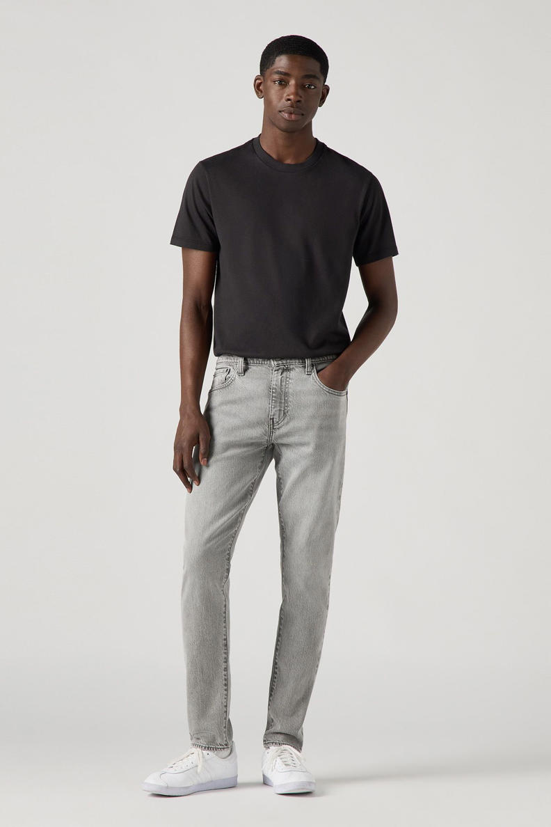 Levi's 512 slim fit jeans grey denim | wehkamp