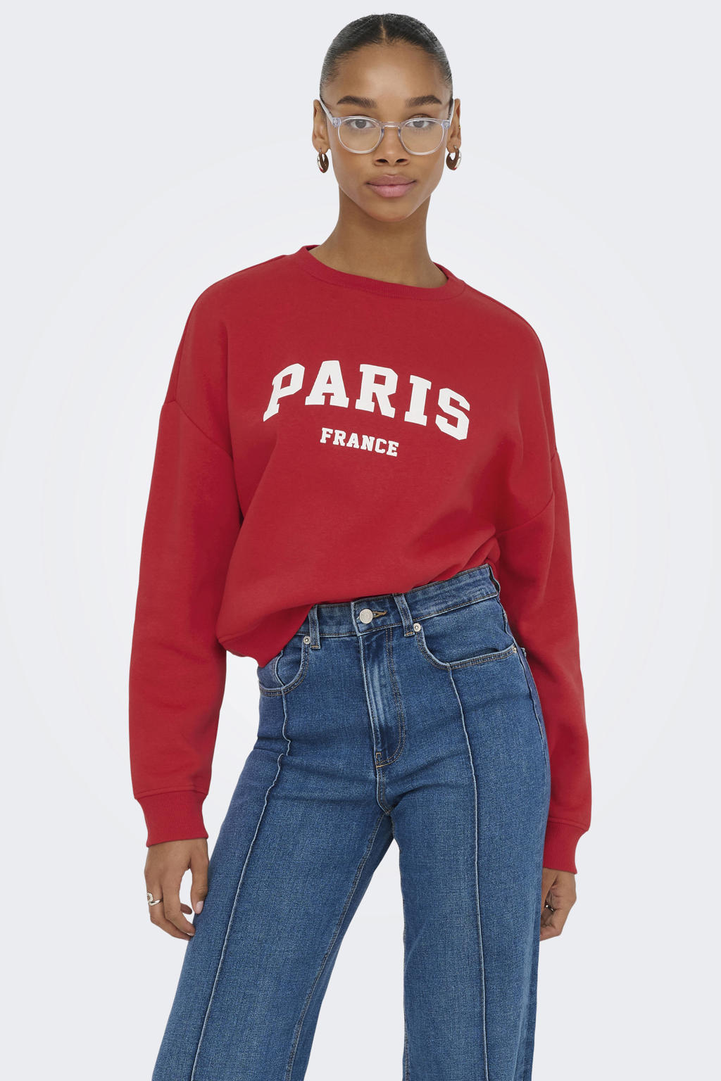 ONLY sweater rood kopen? | Morgen in huis | wehkamp