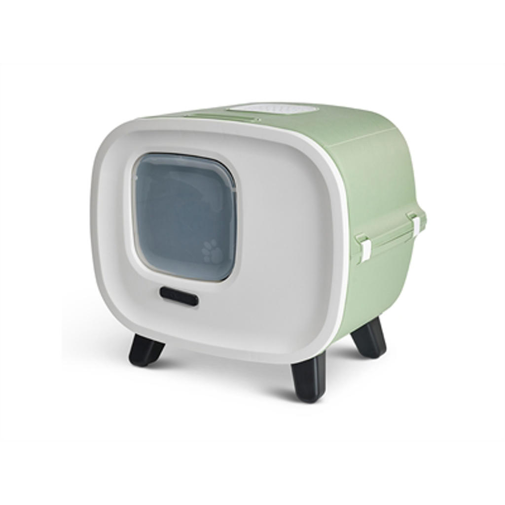 Savic kattenbak Mira Botanical Groen 55,5X44X49,5 cm | wehkamp