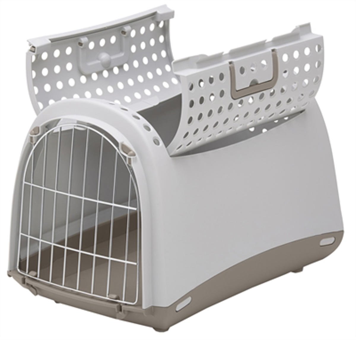 Imac reismand Linus Cabrio Taupe 50X32X34,5 cm | wehkamp