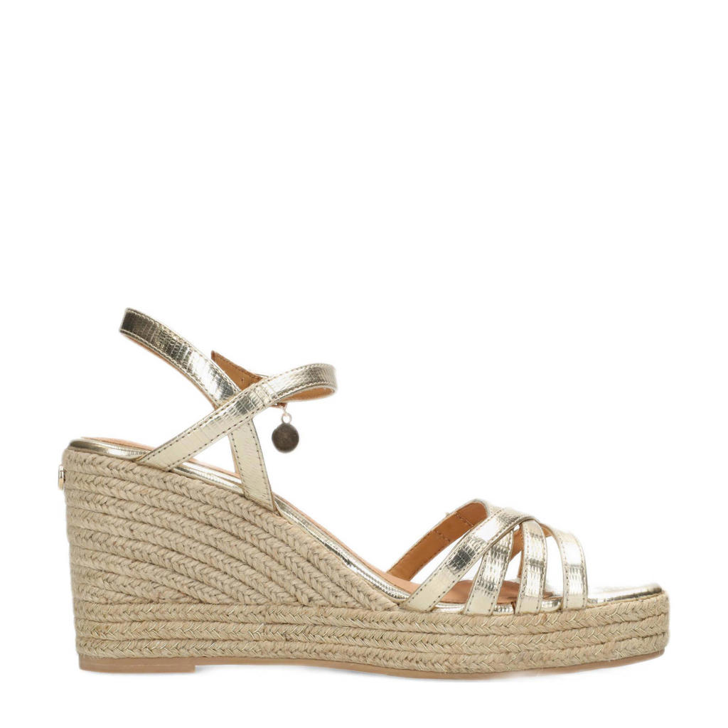 Mexx Noemi Pakina espadrilles goud | wehkamp