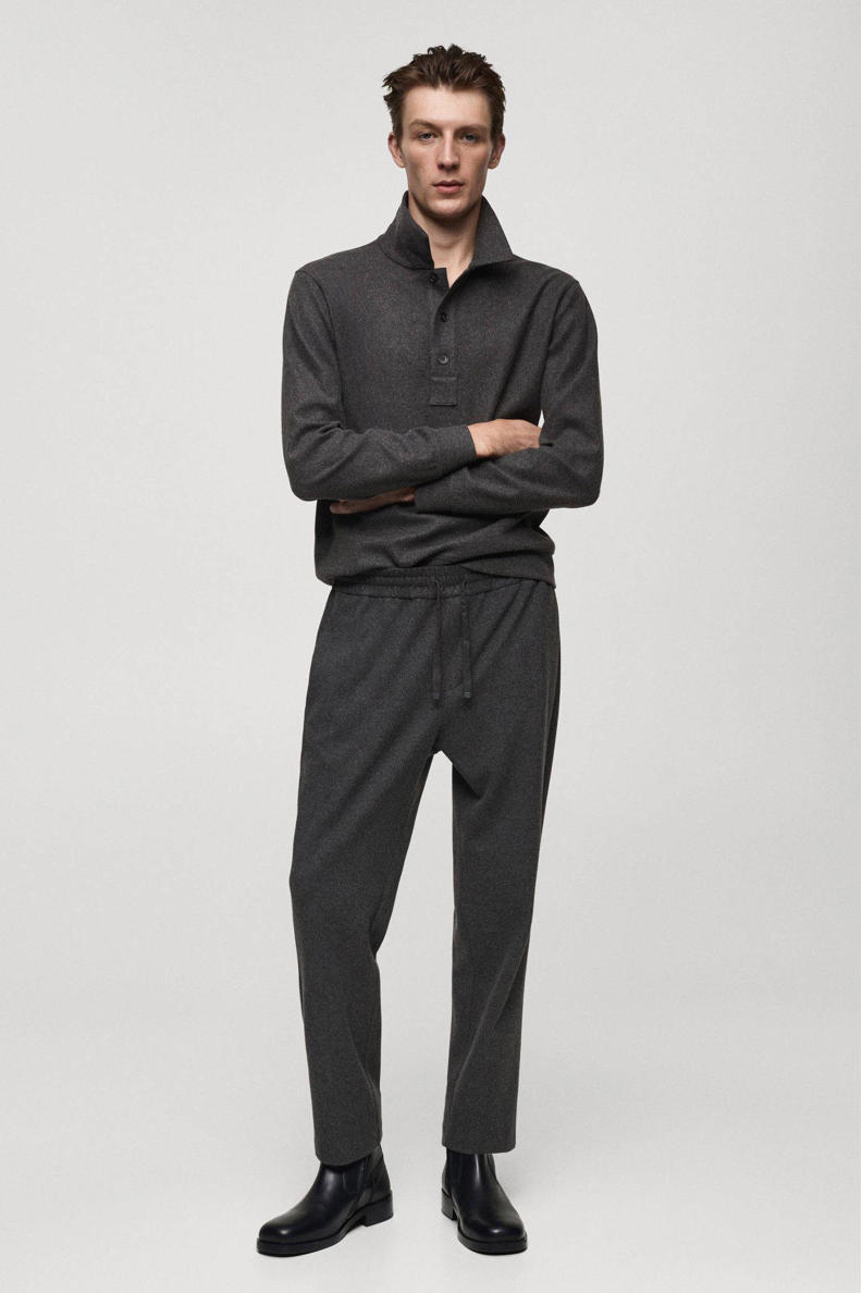 Mango Man broek grijs kopen? | Morgen in huis | wehkamp