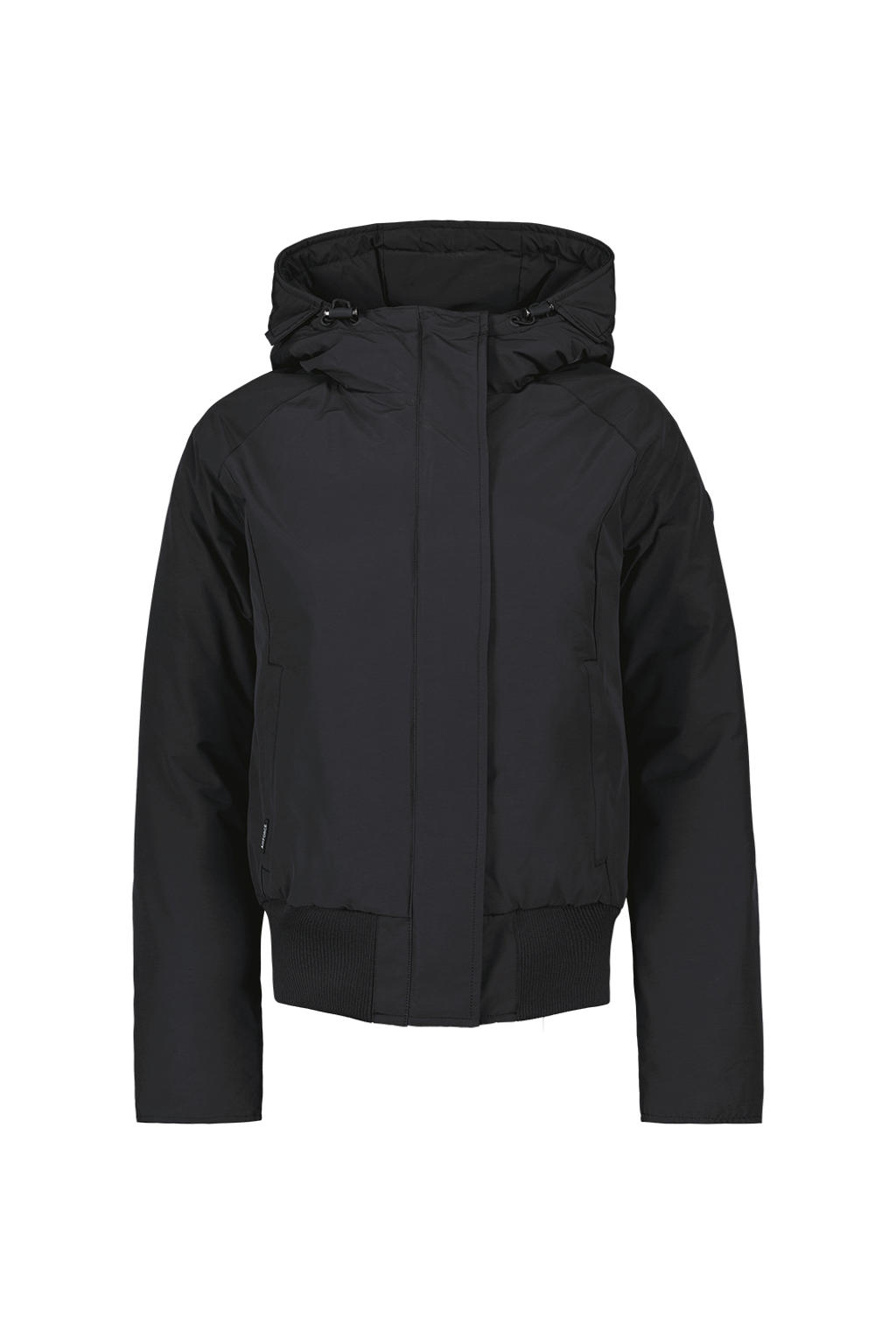 Airforce gewatteerde winterjas BOMBER JACKET zwart | wehkamp