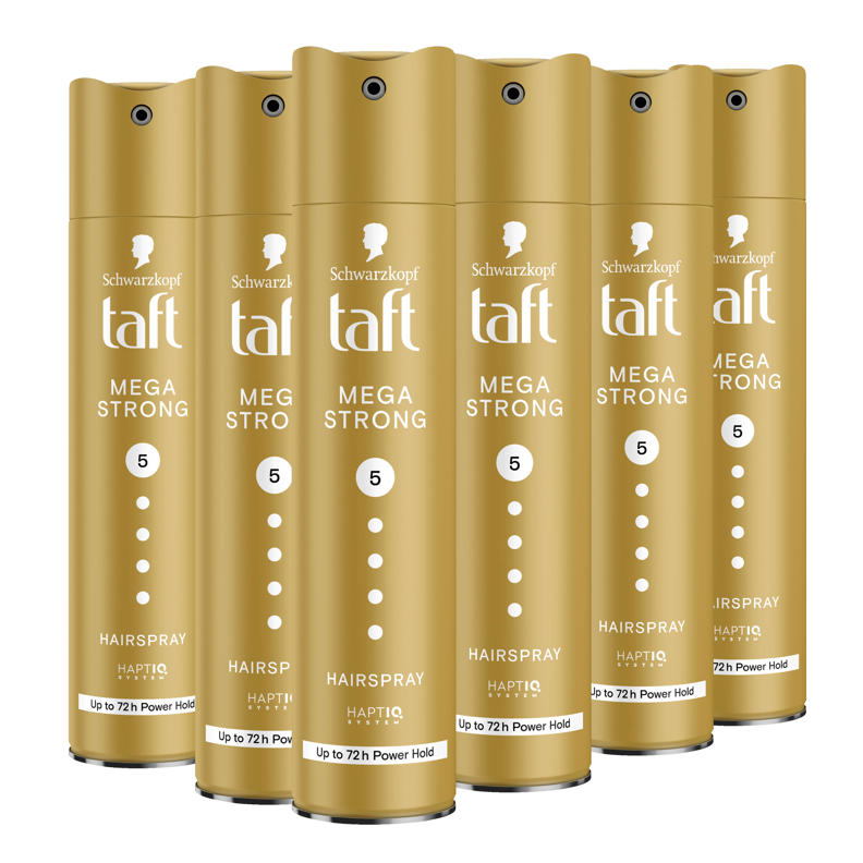 Schwarzkopf Junior Hairspray Mega Strong - 6 x 250 ml | wehkamp