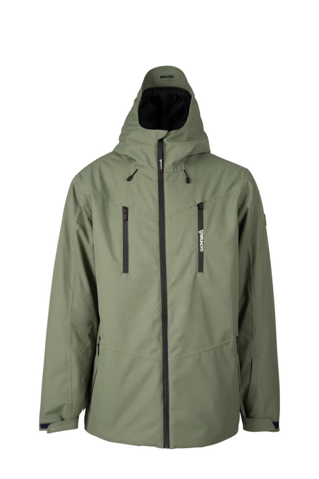Brunotti ski-jack Bartonas groen | wehkamp