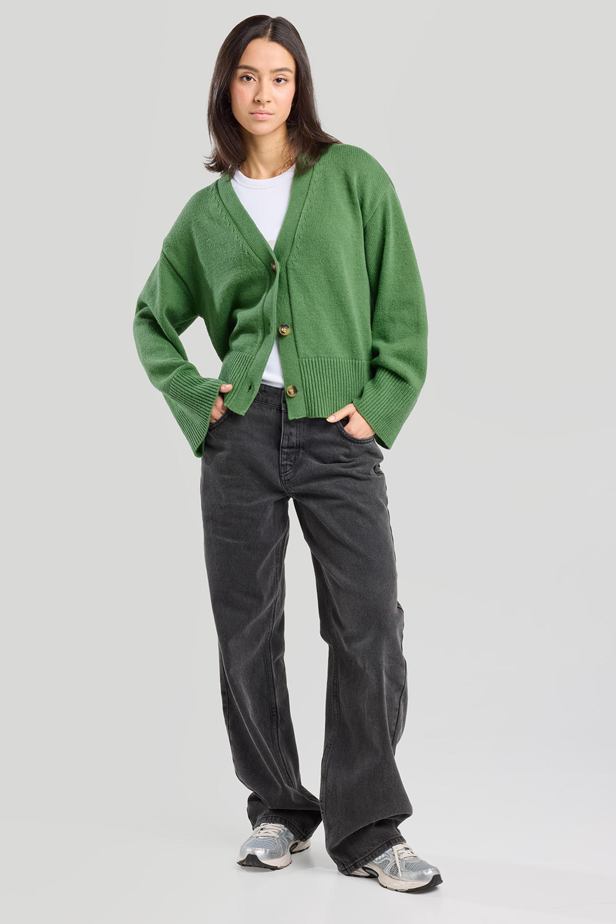 America Today vest met wol groen | wehkamp