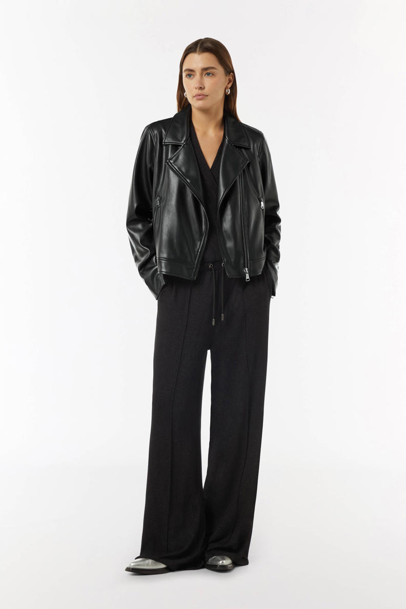 comma casual identity jumpsuit zwart | wehkamp