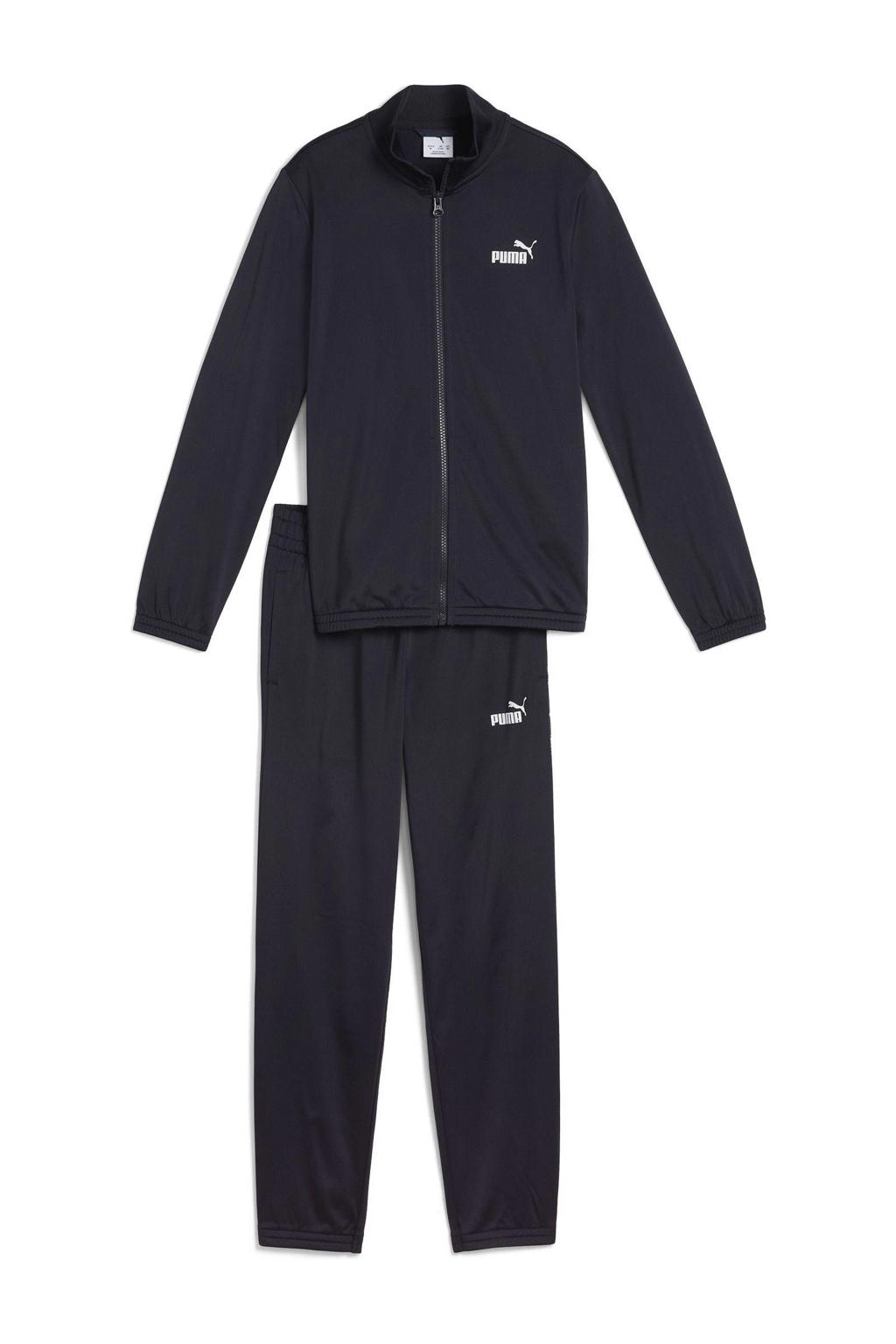 Puma trainingspak donkerblauw | wehkamp