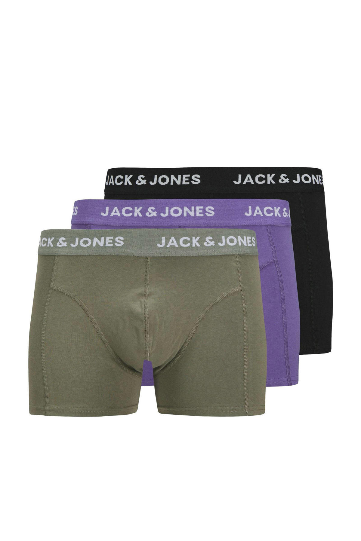 JACK & JONES boxershort JACROB (set van 3) | wehkamp
