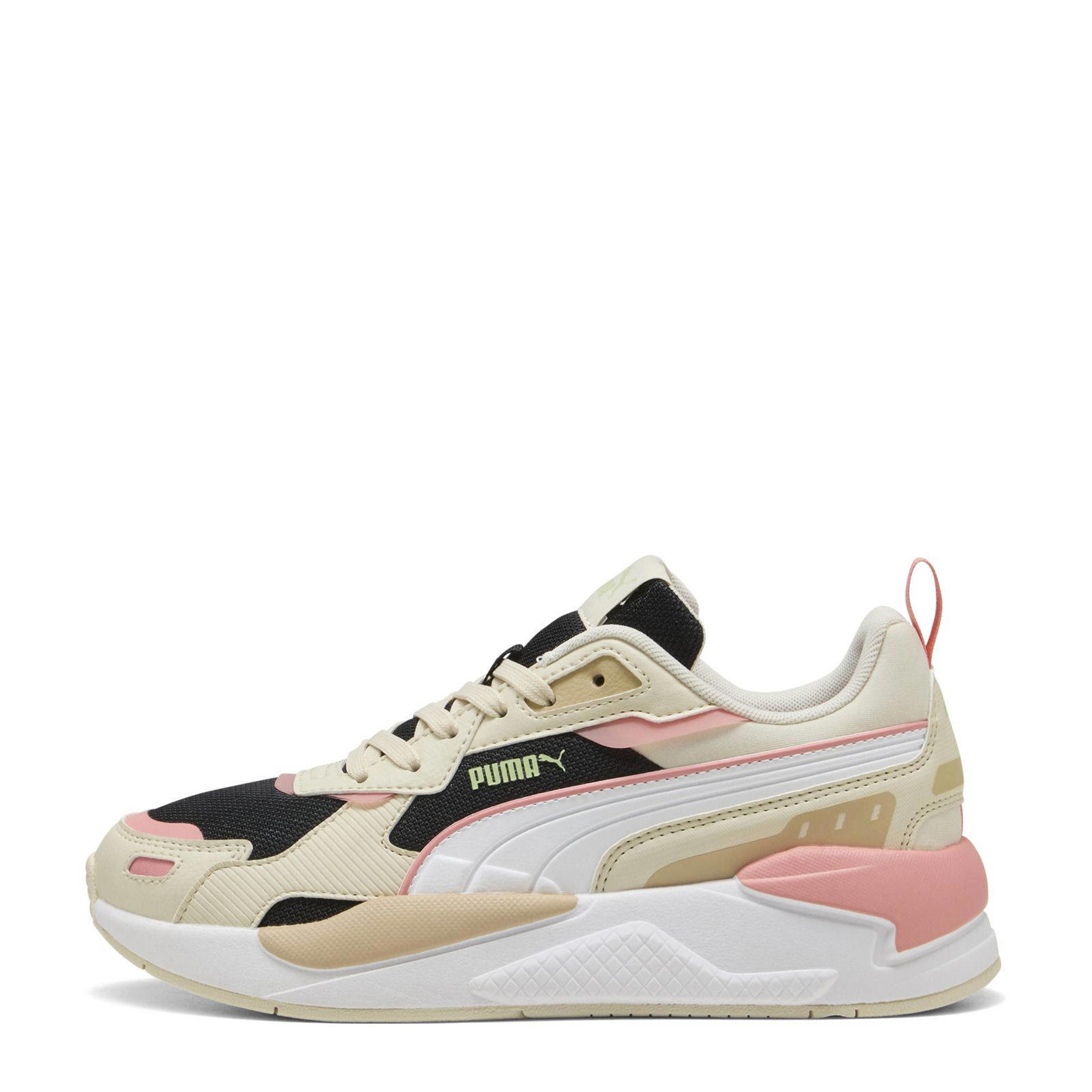 Puma X-Ray 3 sneakers beige/zwart/roze | wehkamp