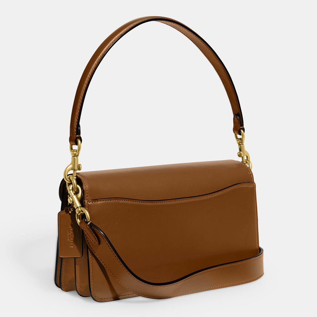 Coach leren schoudertas Tabby 26 cognac | wehkamp