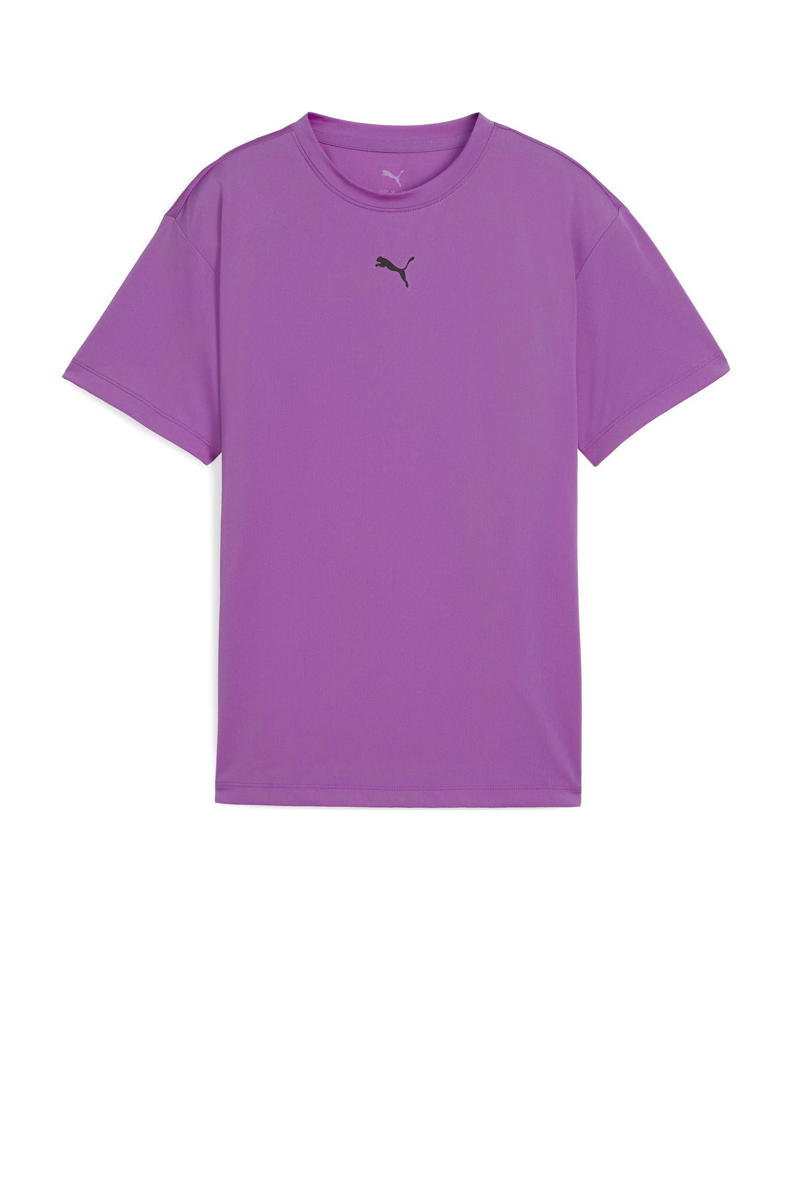 Puma sportshirt Tad Essential fuchsia | wehkamp