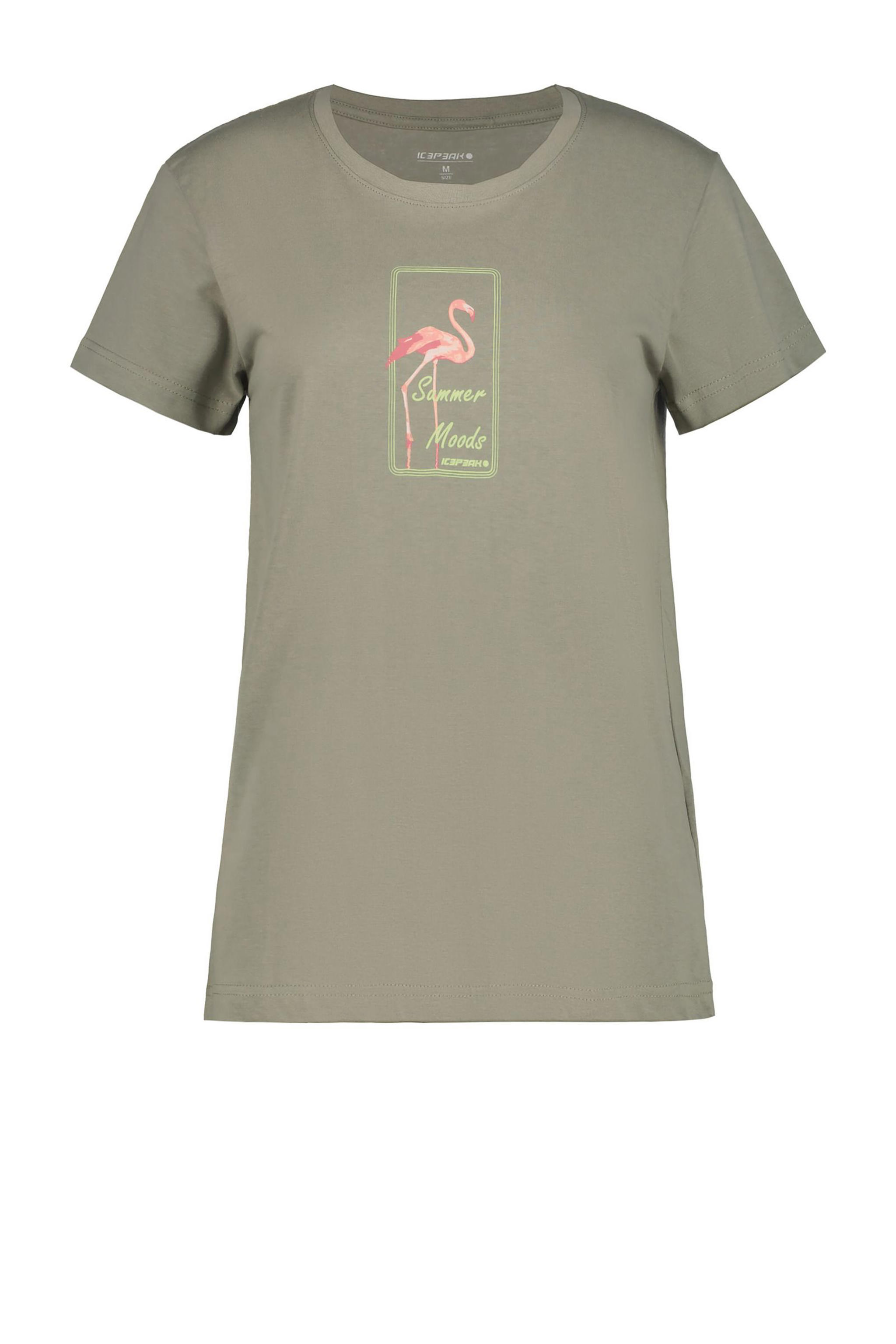 Icepeak T-shirt Makawao olijfgroen | wehkamp