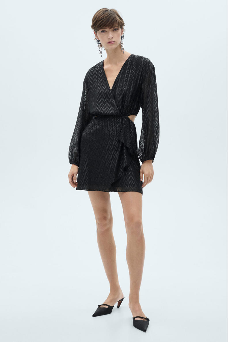 Mango little black dress zwart | wehkamp