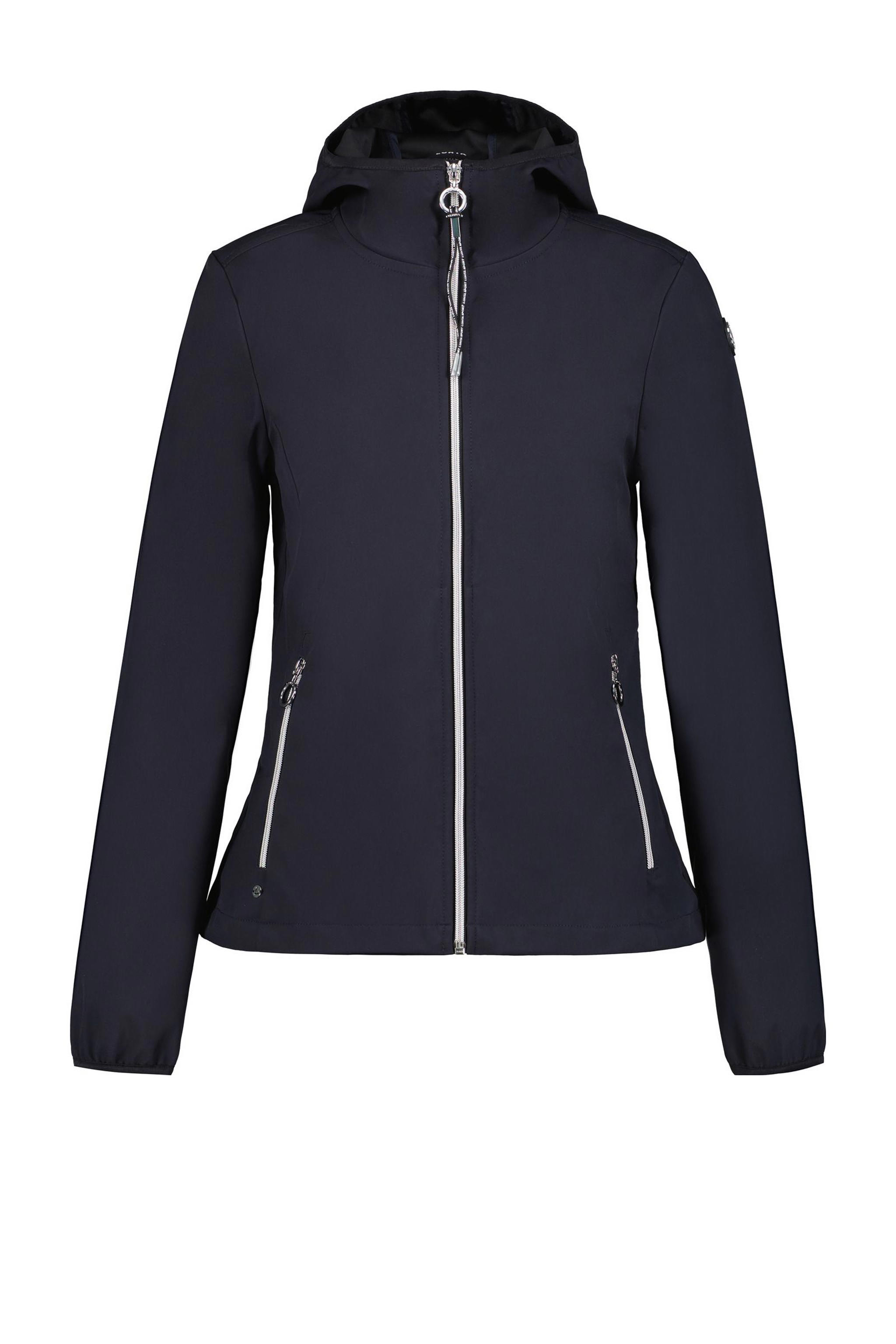 Luhta outdoor softshell jack Innola donkerblauw | wehkamp