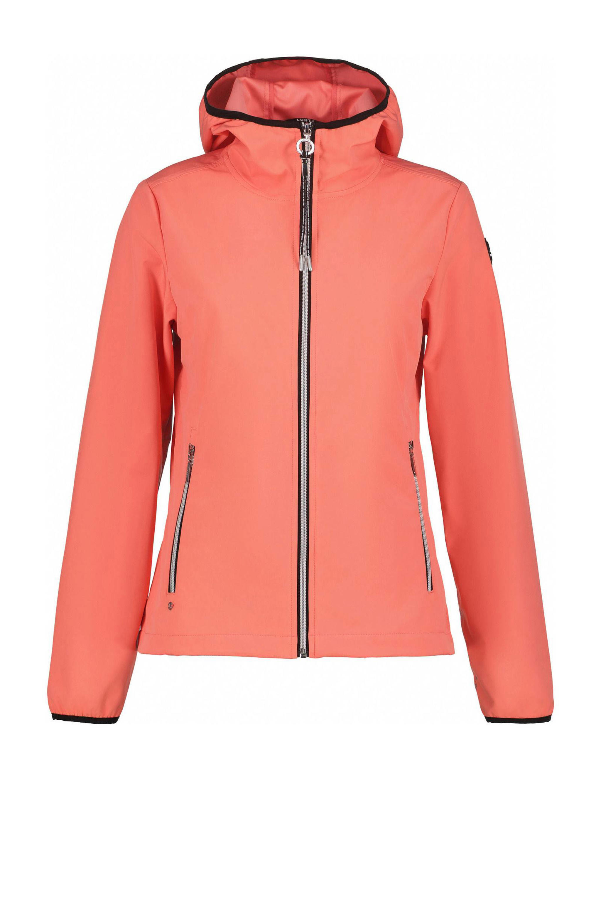 Luhta outdoor softshell jack Innola roze | wehkamp