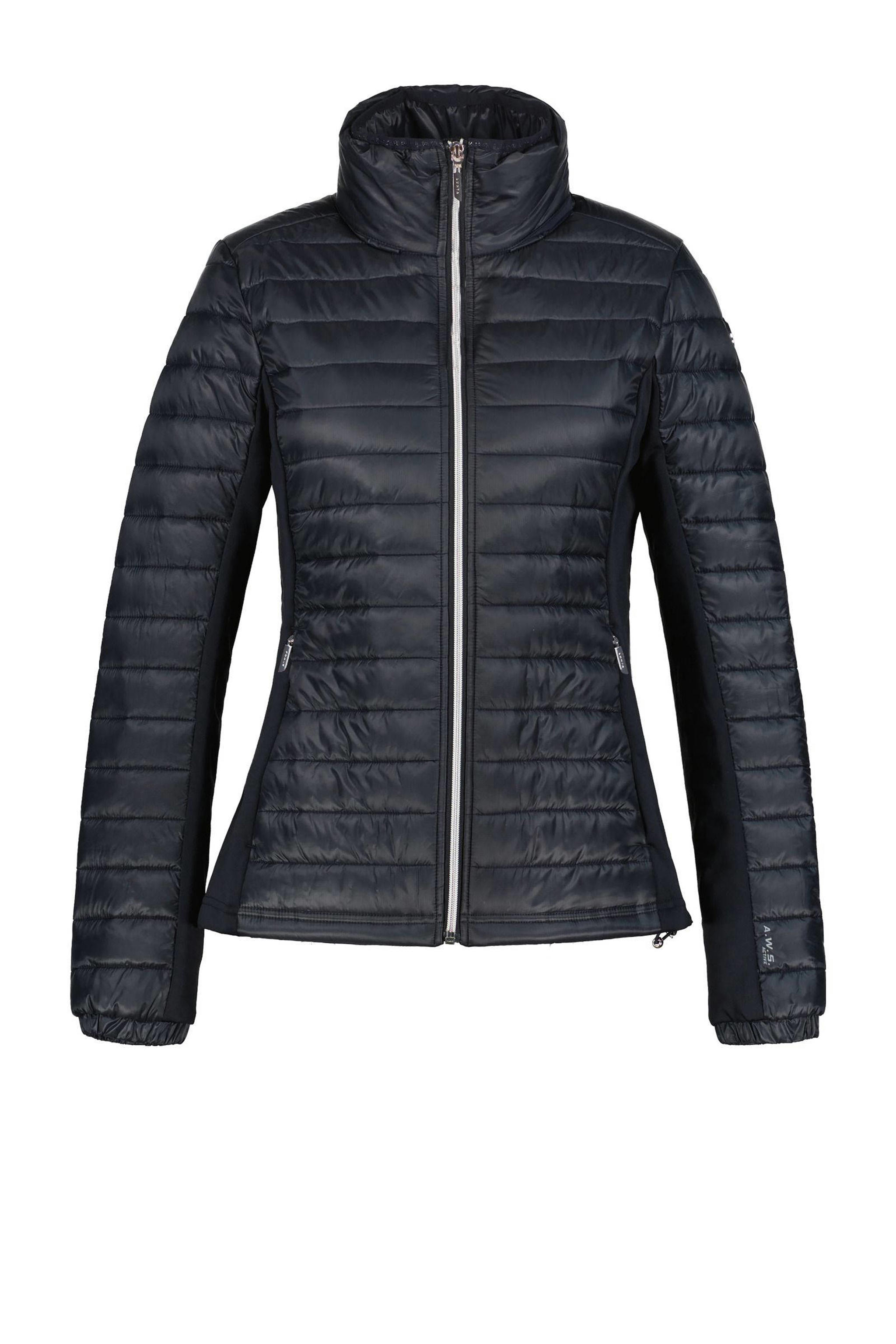 Luhta outdoor jas Innamaa donkerblauw | wehkamp