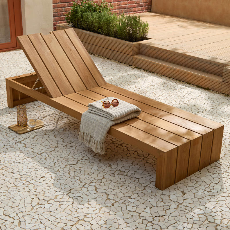 Studio LIVIT teak ligbed Cabanas | wehkamp