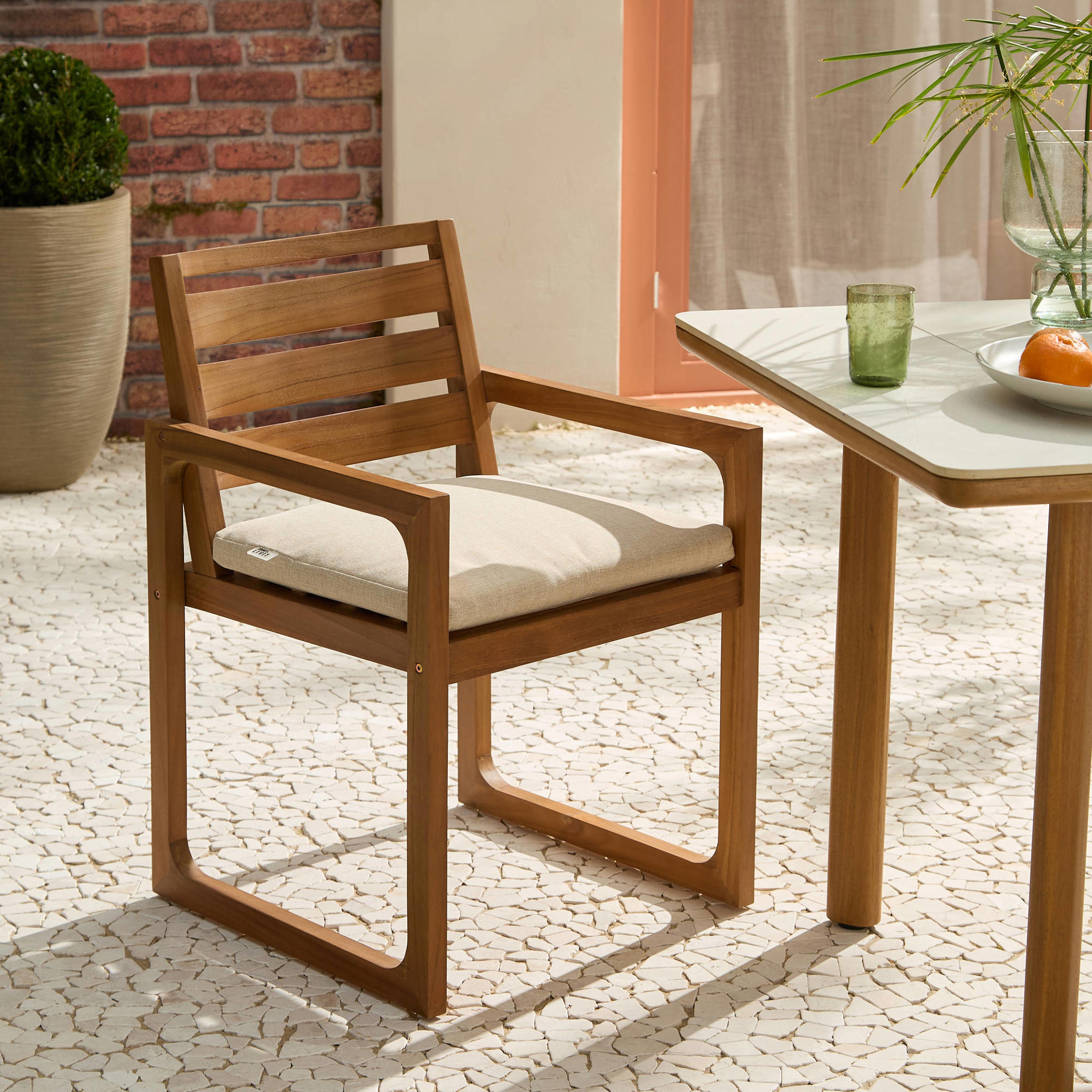 Studio LIVIT teak tuinstoel Neda | wehkamp