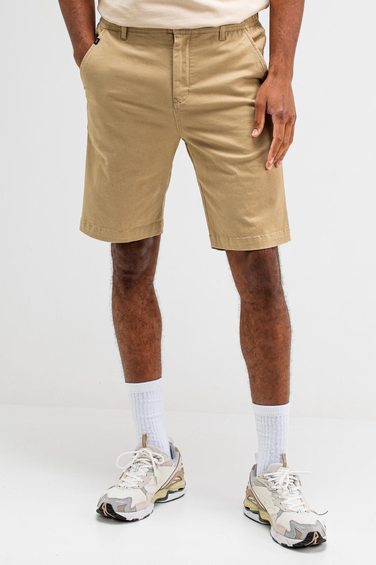 Butcher of Blue regular chino short beige | wehkamp
