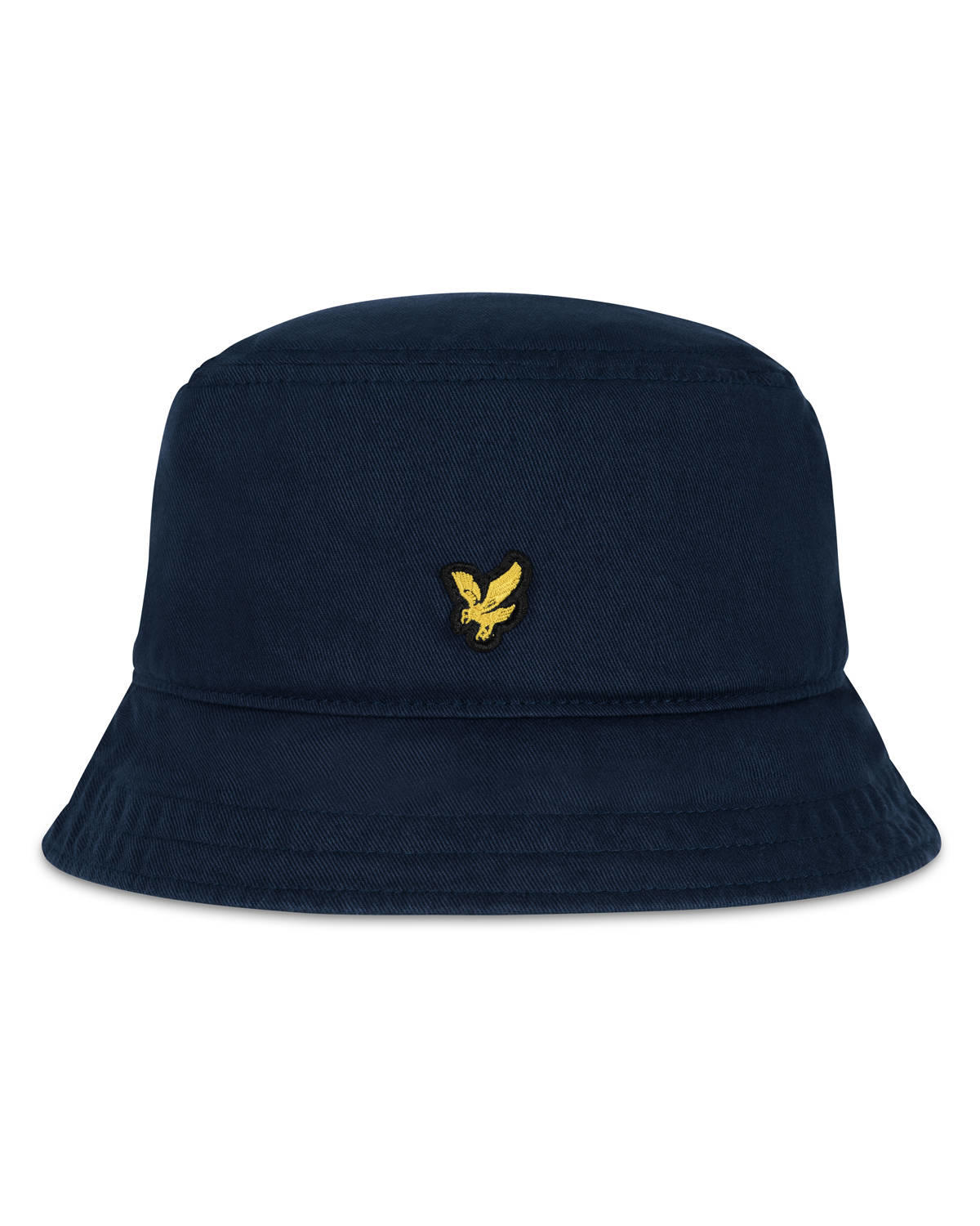 Lyle & Scott bucket hat met logo donkerblauw | wehkamp