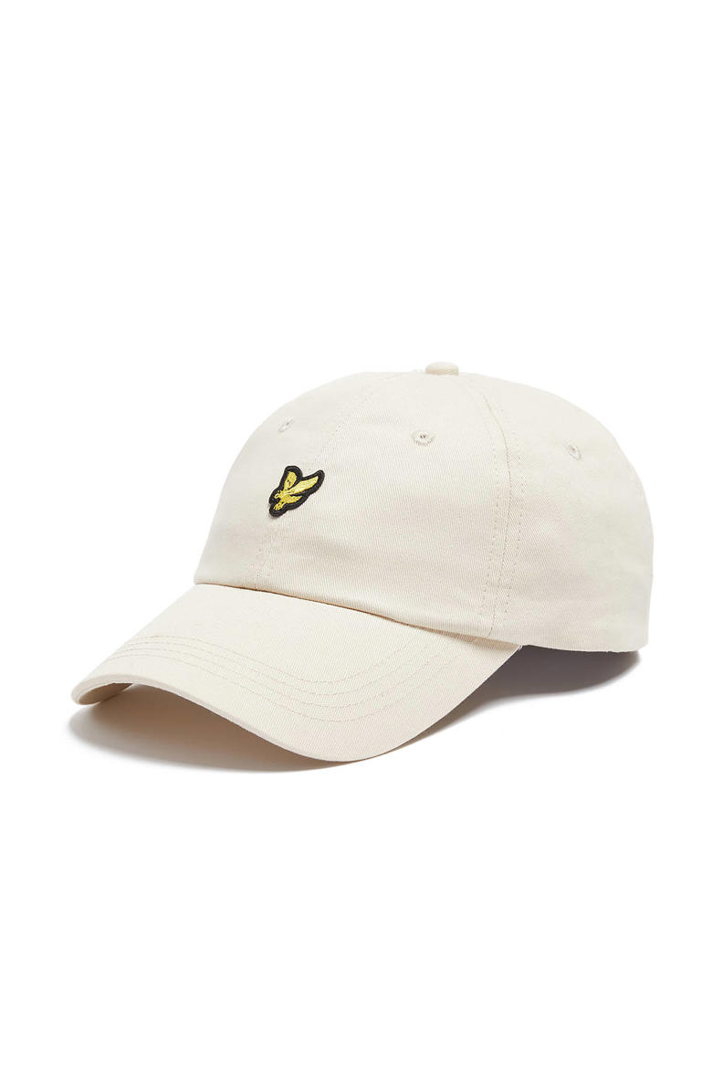 Lyle & Scott pet met logo ecru | wehkamp