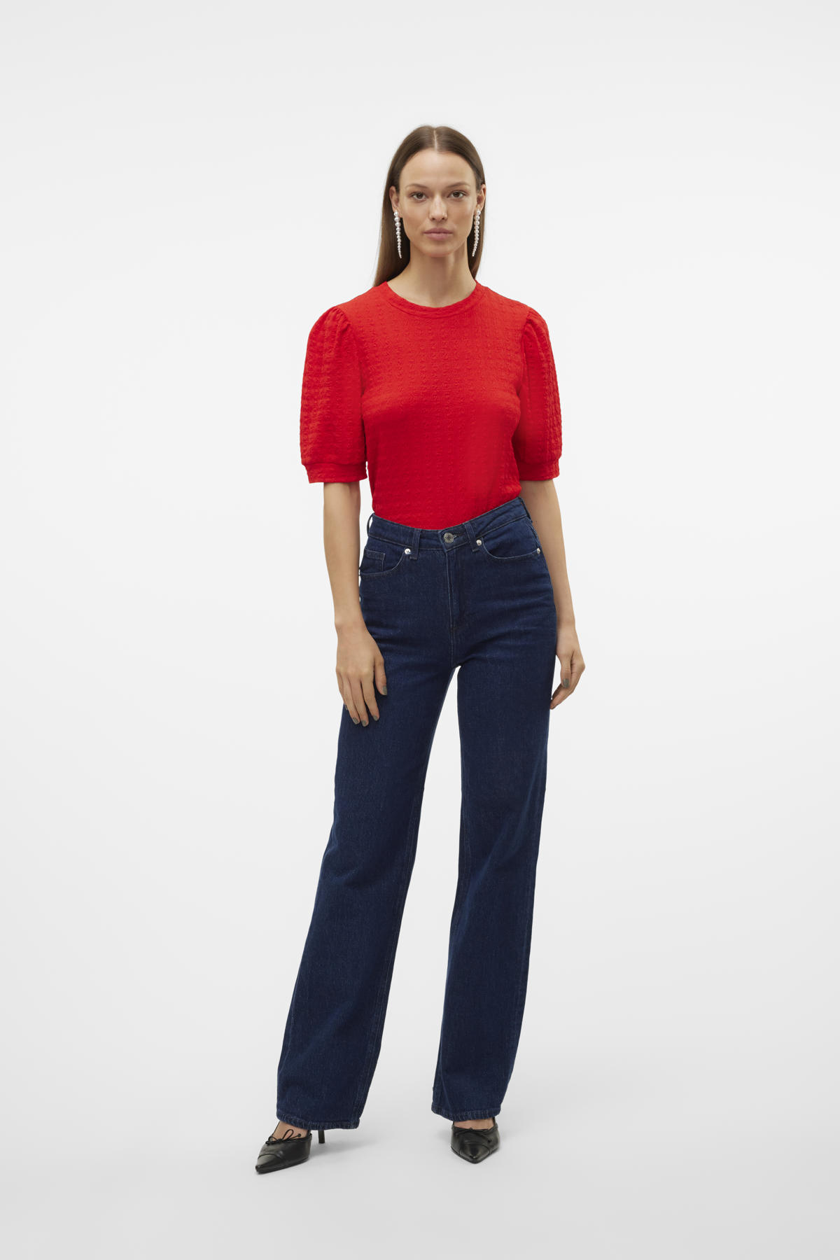 VERO MODA top VMIDA rood kopen? | Morgen in huis | wehkamp