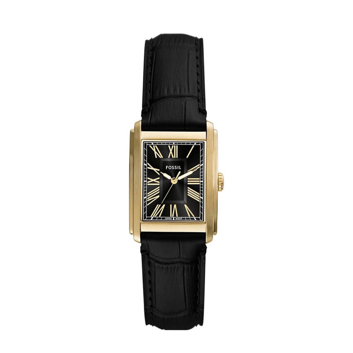 Fossil horloge FS6091 Carraway goudkleurig | wehkamp