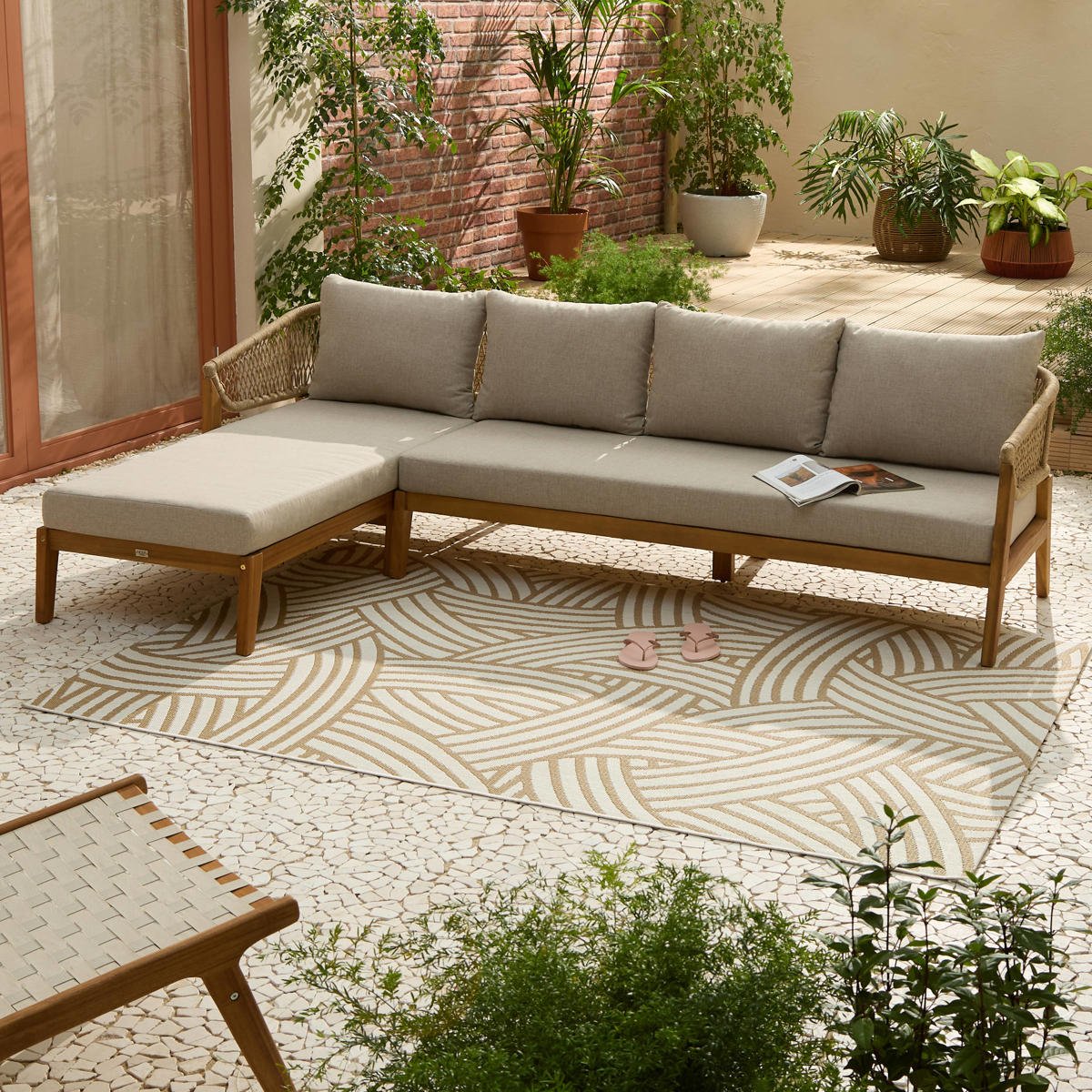 NOUS Garden loungebank Trenza | wehkamp