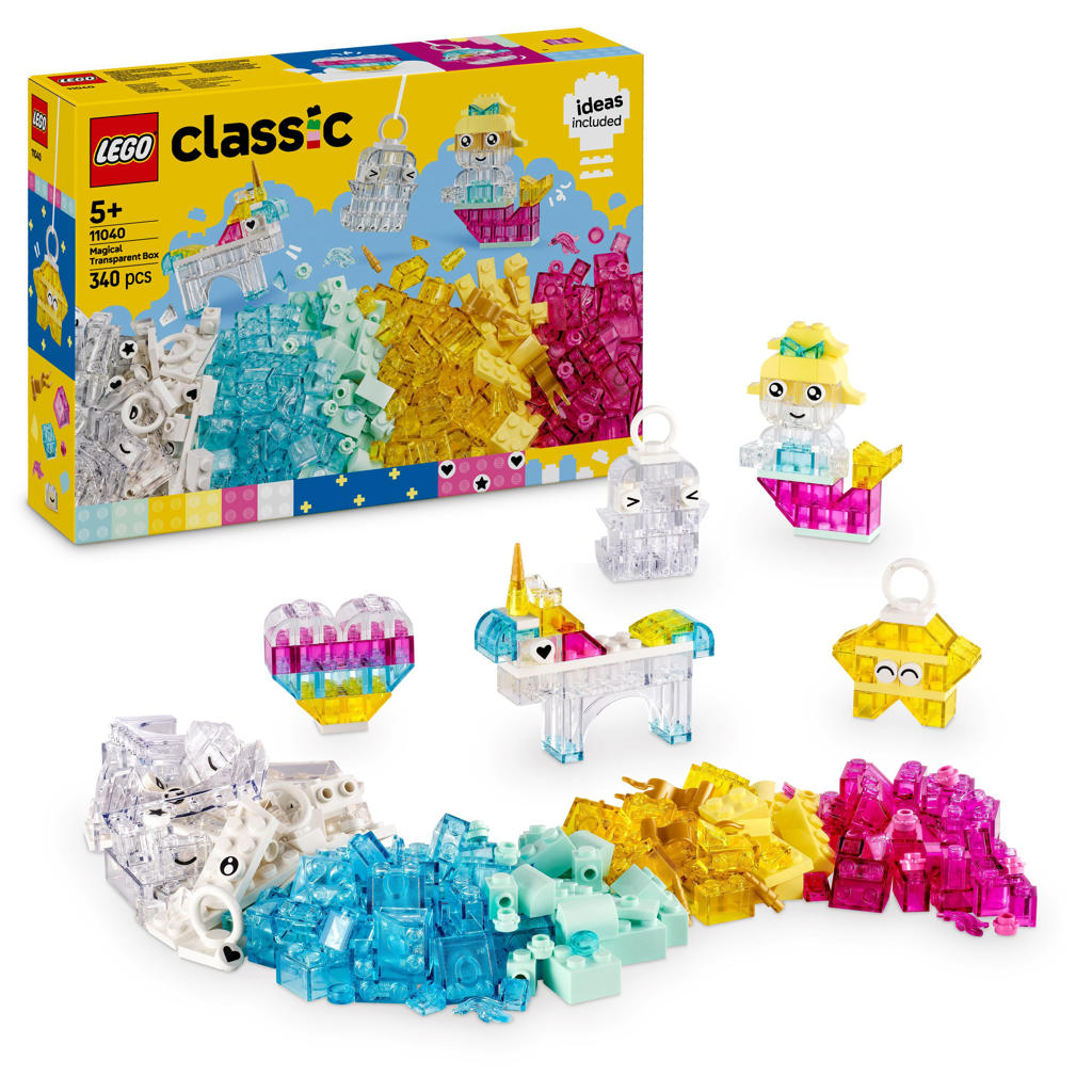 LEGO Classic Magische Transparante Doos 11040 | wehkamp