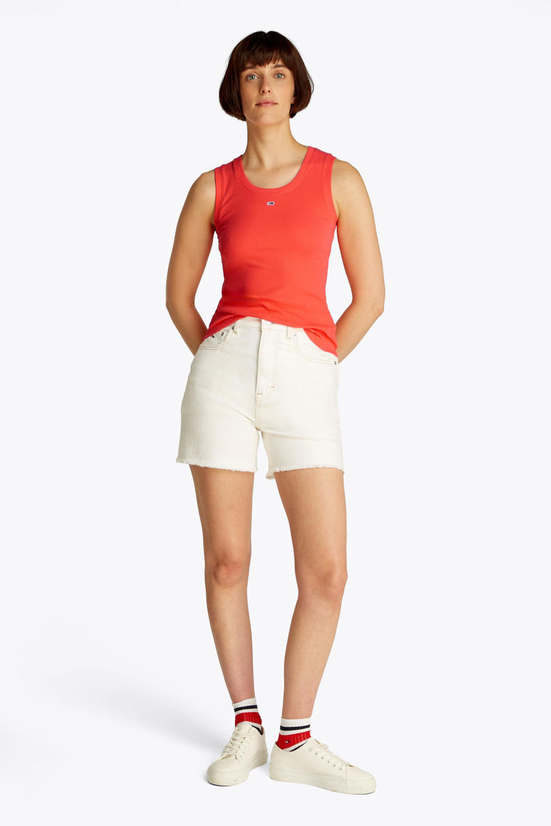 Tommy Jeans top oranje kopen? | Morgen in huis | wehkamp