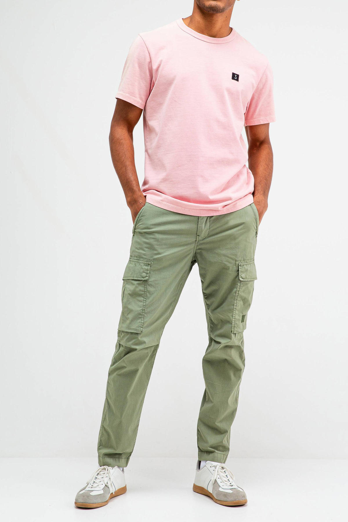 Butcher of Blue T-shirt Army flamingo pink | wehkamp