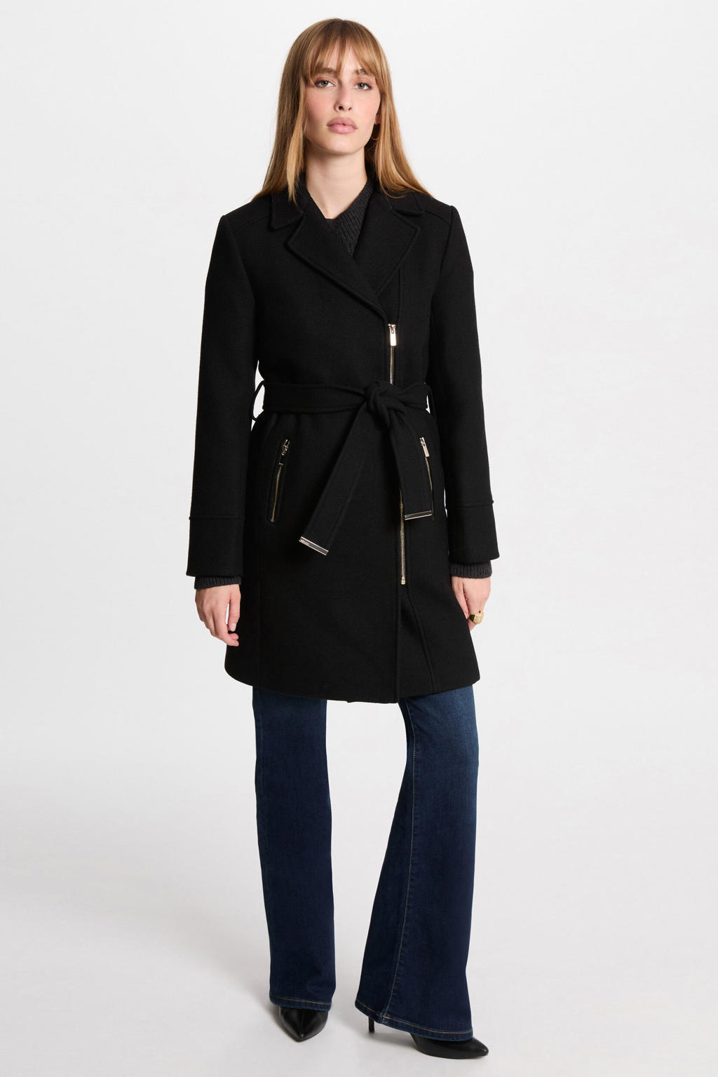 Morgan manteljas zwart kopen? | Morgen in huis | wehkamp