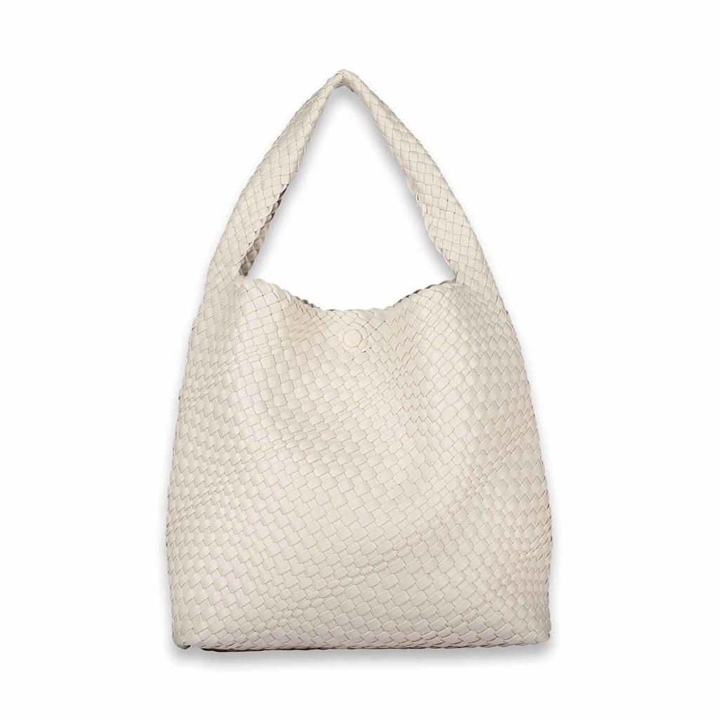 Bulaggi schoudertas Weave Hobo ecru | wehkamp