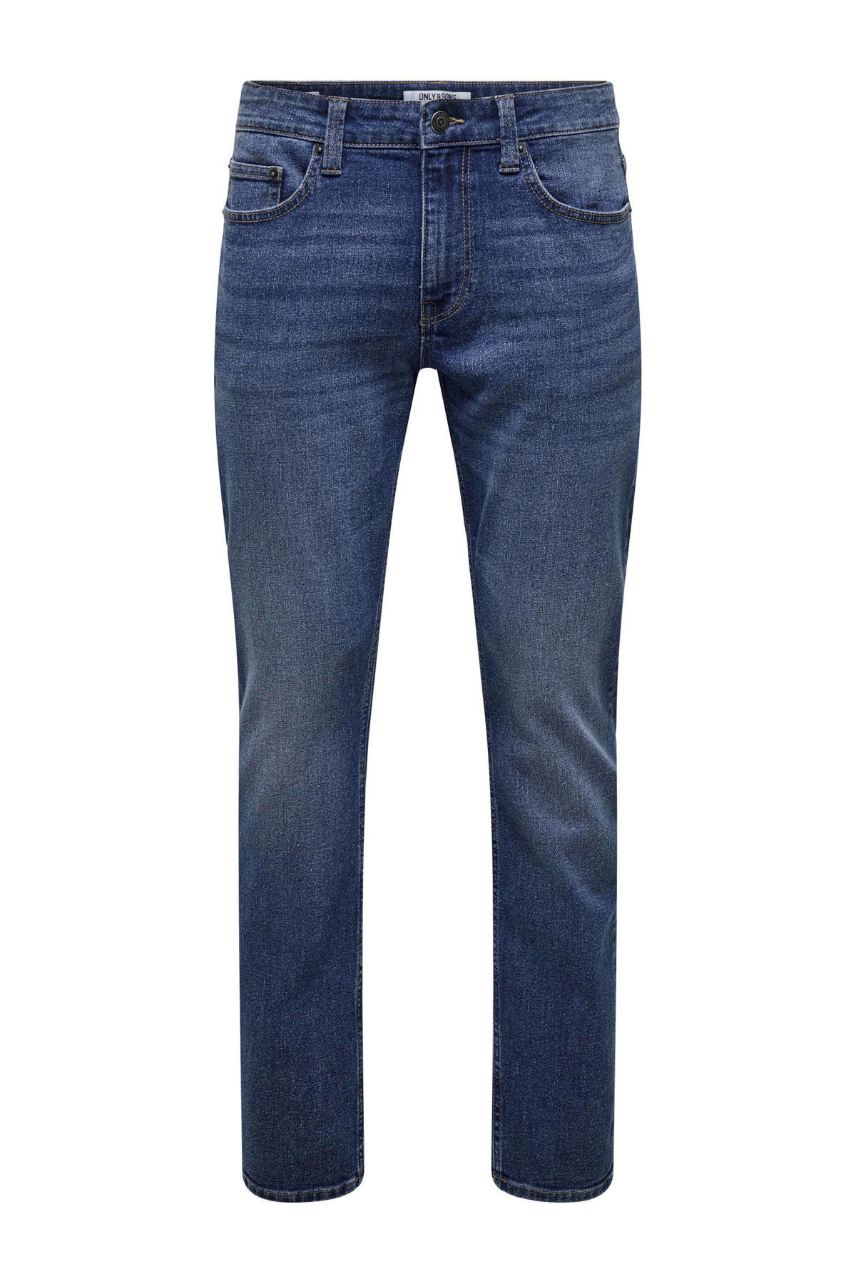 ONLY & SONS ONSWEFT regular fit jeans medium blue denim | wehkamp